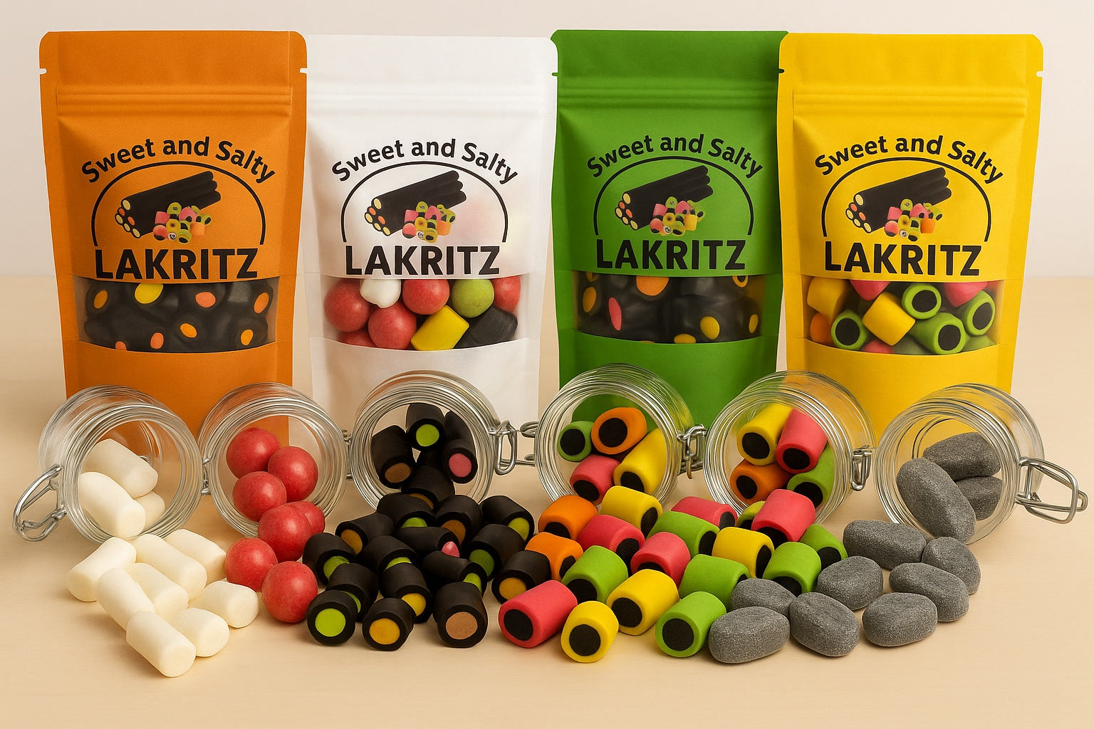 Lakritz Mix selber zusammenstellen | Sweet & Salty Lieblingsmix – Sweet ...